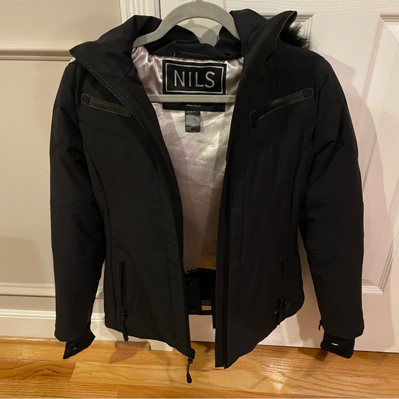 NILS | Jackets & Coats | Nils Black Ski Jacket | Poshmark